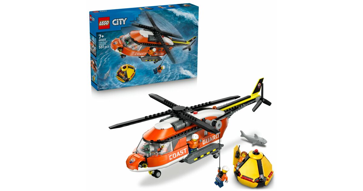 LEGO® City Helikopter straży przybrzeżnej 60503 | Pepita.com