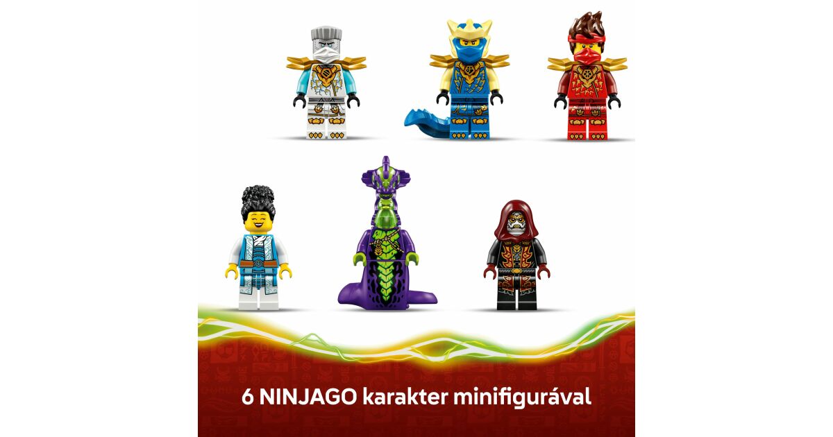 LEGO® NINJAGO® Bitwa pojazdów ninja pod baldachimem 71857 | Pepita.com