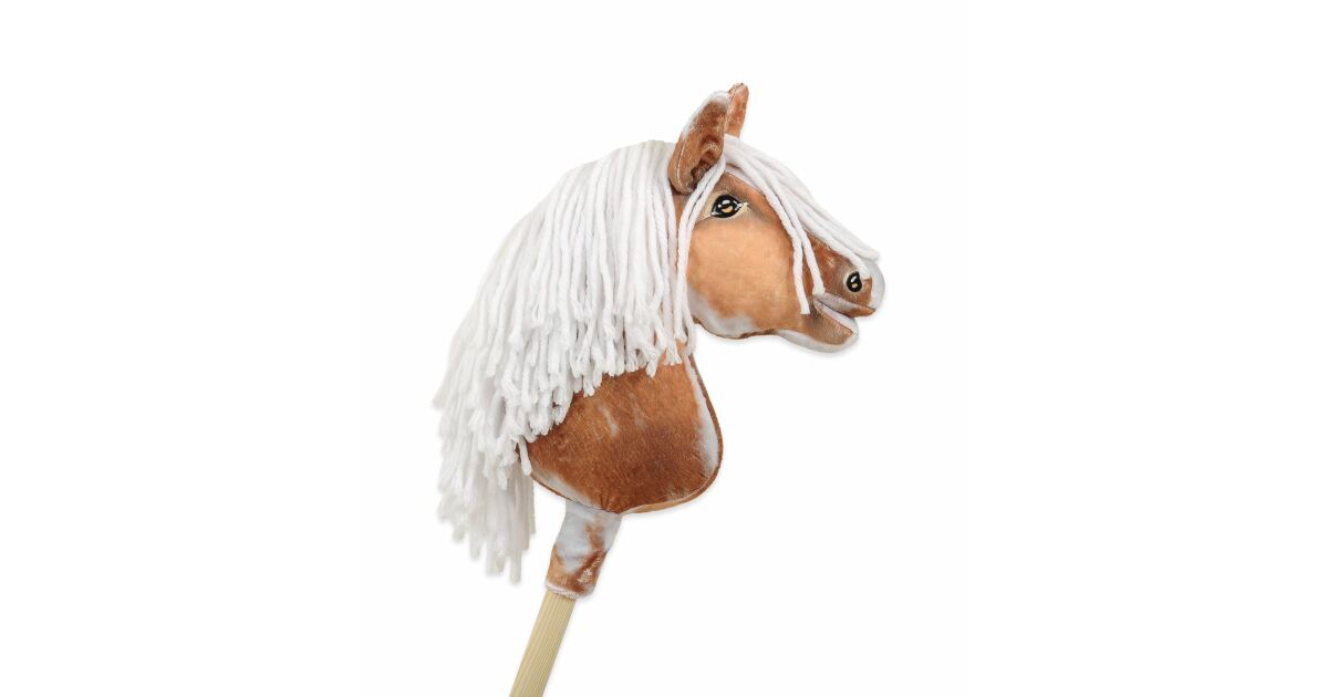 Hobby Horse Prémium Kisméretű Botló - Tarka Tobiano Fehér Sörénynel A4 ...