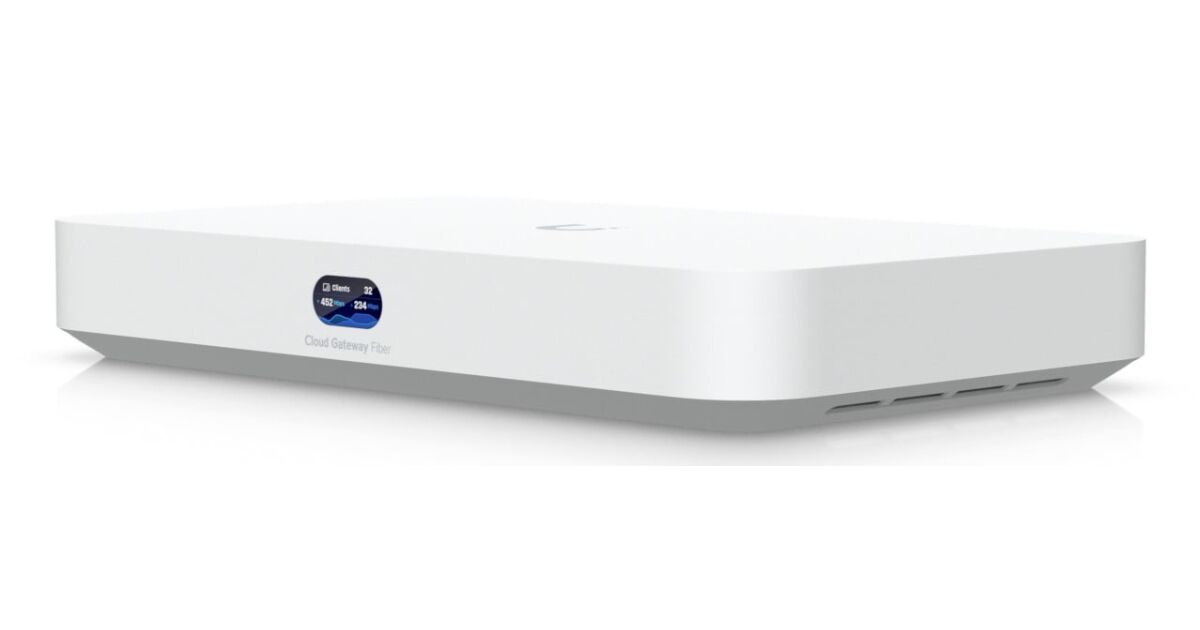 Ubiquiti UCG-FIBER 10000 Mbit/s UniFi Cloud Gateway Fiber Router ...