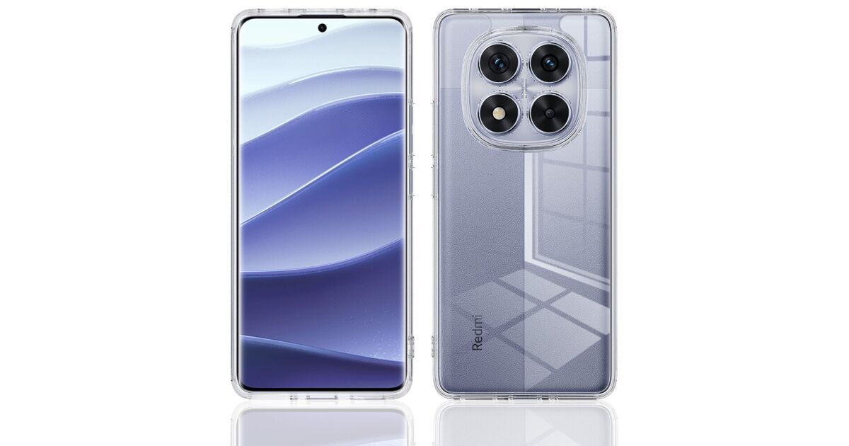 Telefontok Xiaomi Redmi Note 15 Pro+ 5G - átlátszó szilikon hátlap tok ...