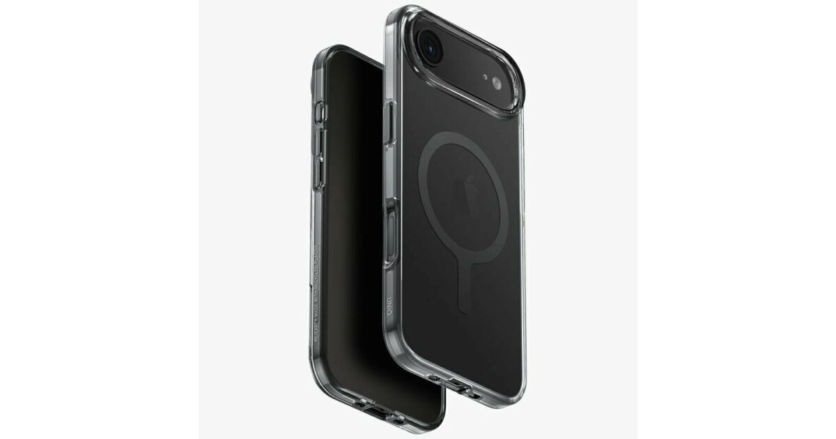 Uniq Clario Magclick Apple iPhone Air (2025) huscă MagSafe, neagră ...