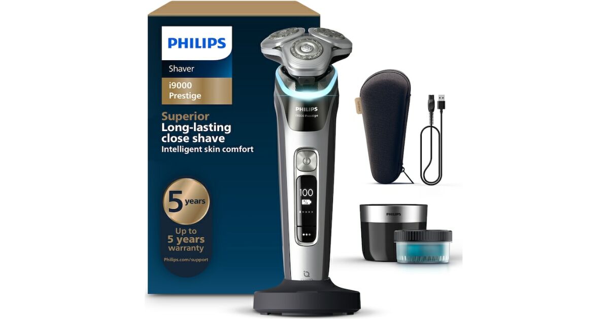 Aparat electric de barbierit PHILIPS Seria i9000 Pestige XP9204/30 ...