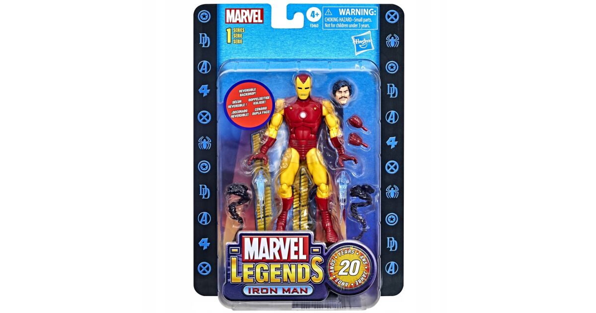 Marvel Legends Vasember (20. évforduló) Hasbro Vasember figura | Pepita.hu