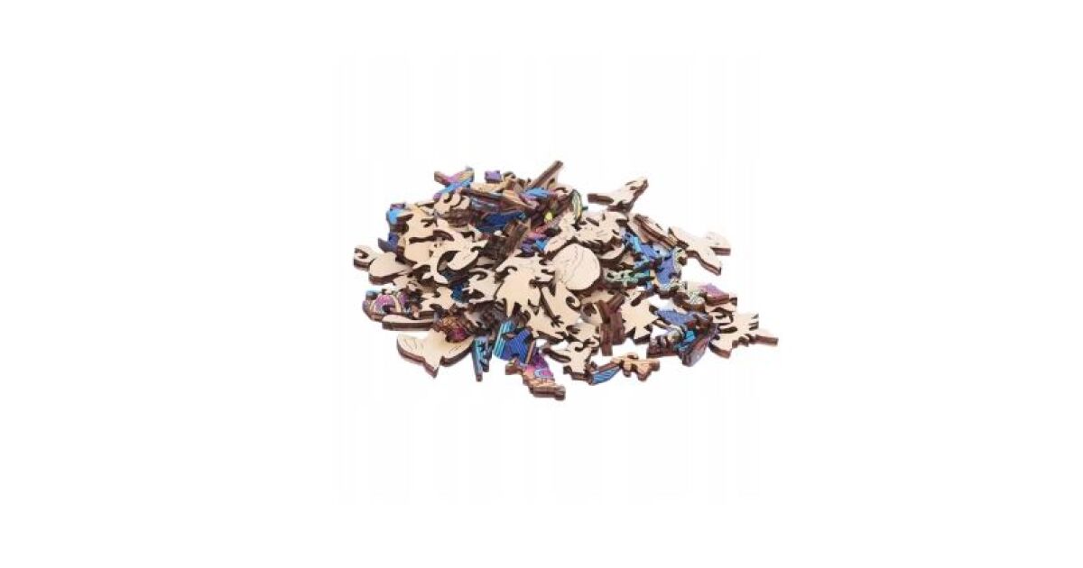 Fa Oktatási Puzzle A3 Színes Farkas Gyermekeknek és Felnőtteknek 240 db ...
