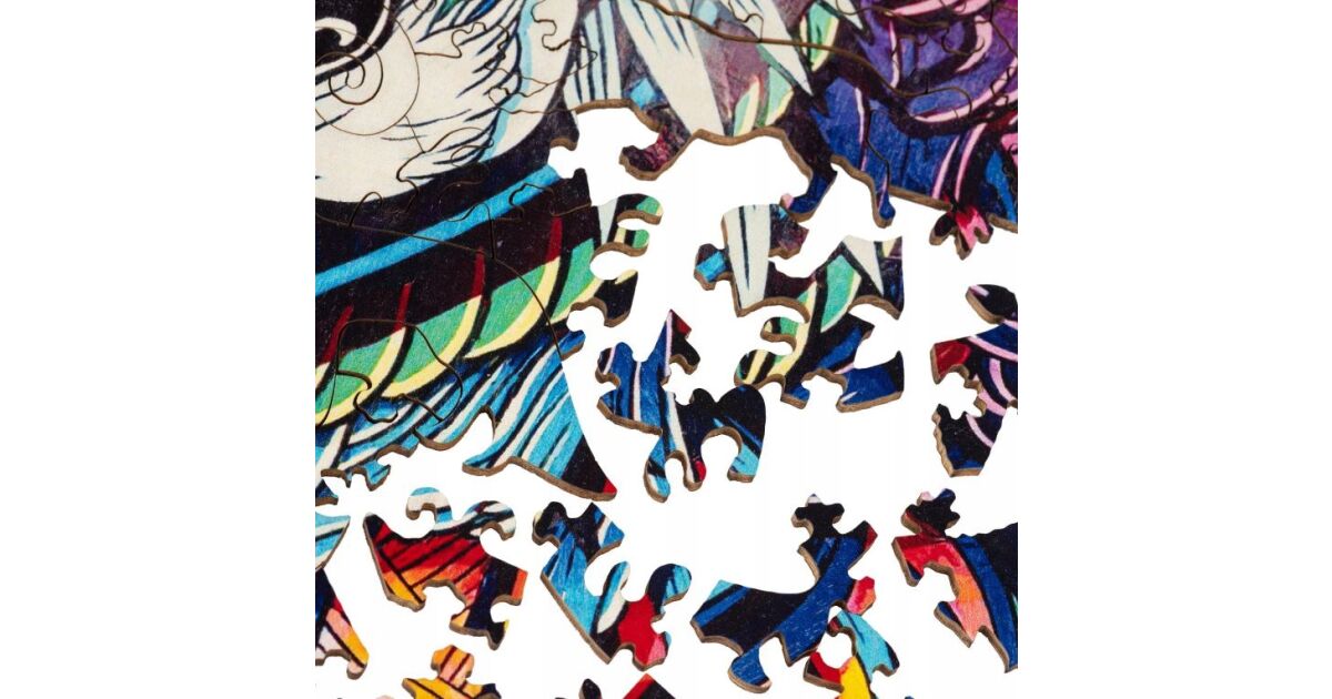 Fa Oktatási Puzzle A3 Színes Farkas Gyermekeknek és Felnőtteknek 240 db ...