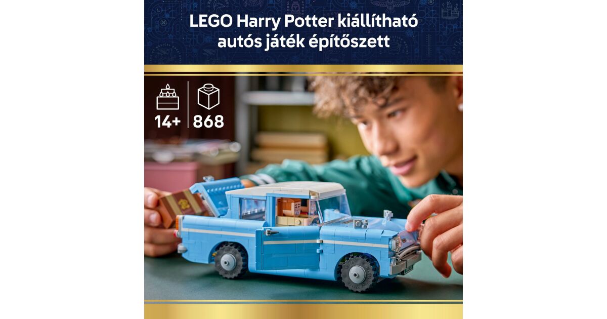 LEGO® Harry Potter™ The Enchanted Flying Ford of England™ 76470 ...