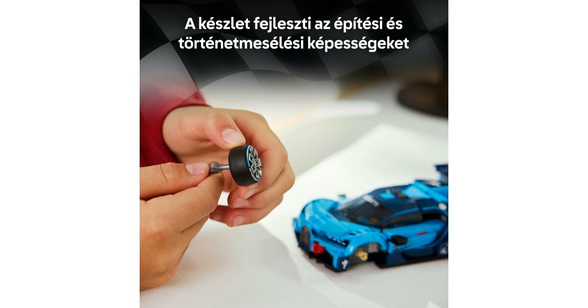 LEGO® Speed Champions Bugatti Vision GT Hypersportwagen 77253 | Pepita.com