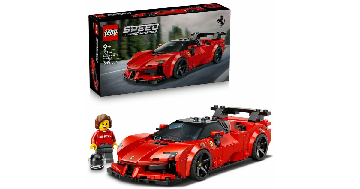 LEGO® Speed Champions Ferrari SF90 XX Stradale sportautó 77254 | Pepita.hu