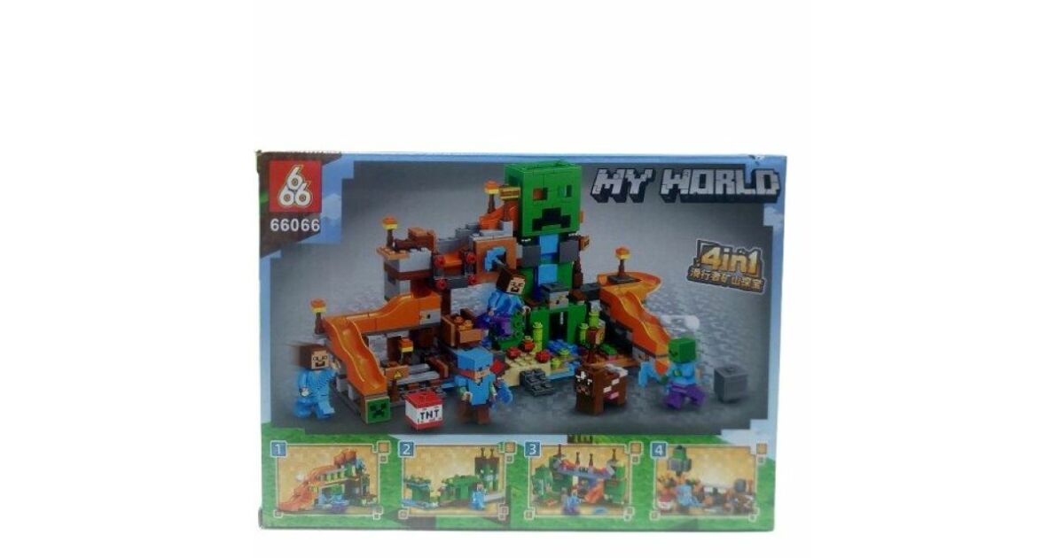 My World Minecraft építő játék, kompatibilis hasonló más építőjátékkal ...