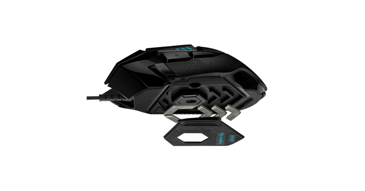Logitech G502 Gaming HERO EU Egér Fekete (910-005471) | Pepita.hu
