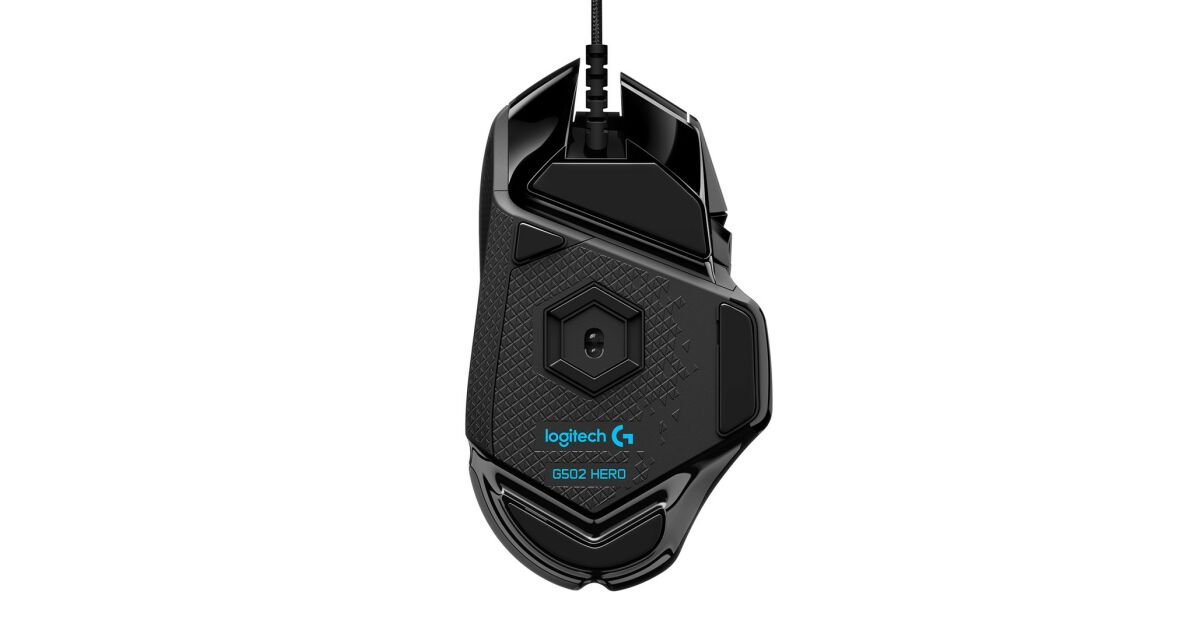 Logitech G502 Gaming HERO EU Egér Fekete (910-005471) | Pepita.hu