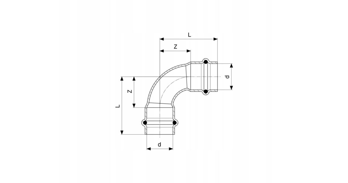 18 MM-ES 90°-OS KÖNYÖK PROFIPRESS GÁZHOZ VIEGA | Pepita.hu