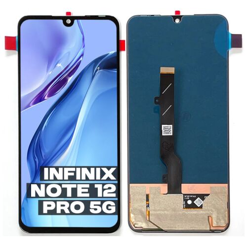 LCD kijelző + érintőképernyő Infinix Note 12 Pro 5G OLED készülékhez ...
