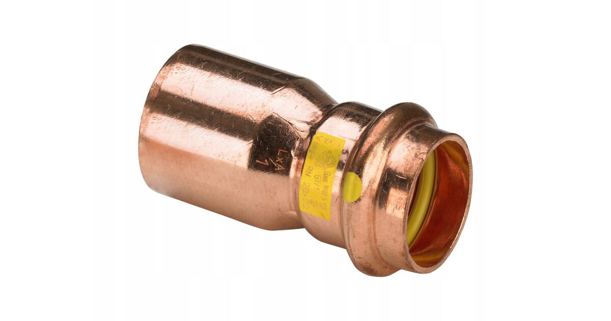 22X18 RÉZ HÜVELY GÁZHOZ PROFIPRESS VIEGA | Pepita.hu