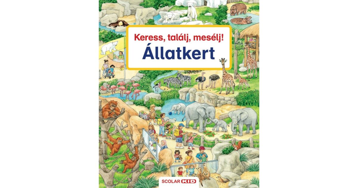 Keress, találj, mesélj! Állatkert | Pepita.hu