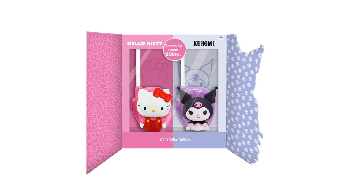 Hello Kitty Friends Walkie Talkie 3D | Pepita.hu