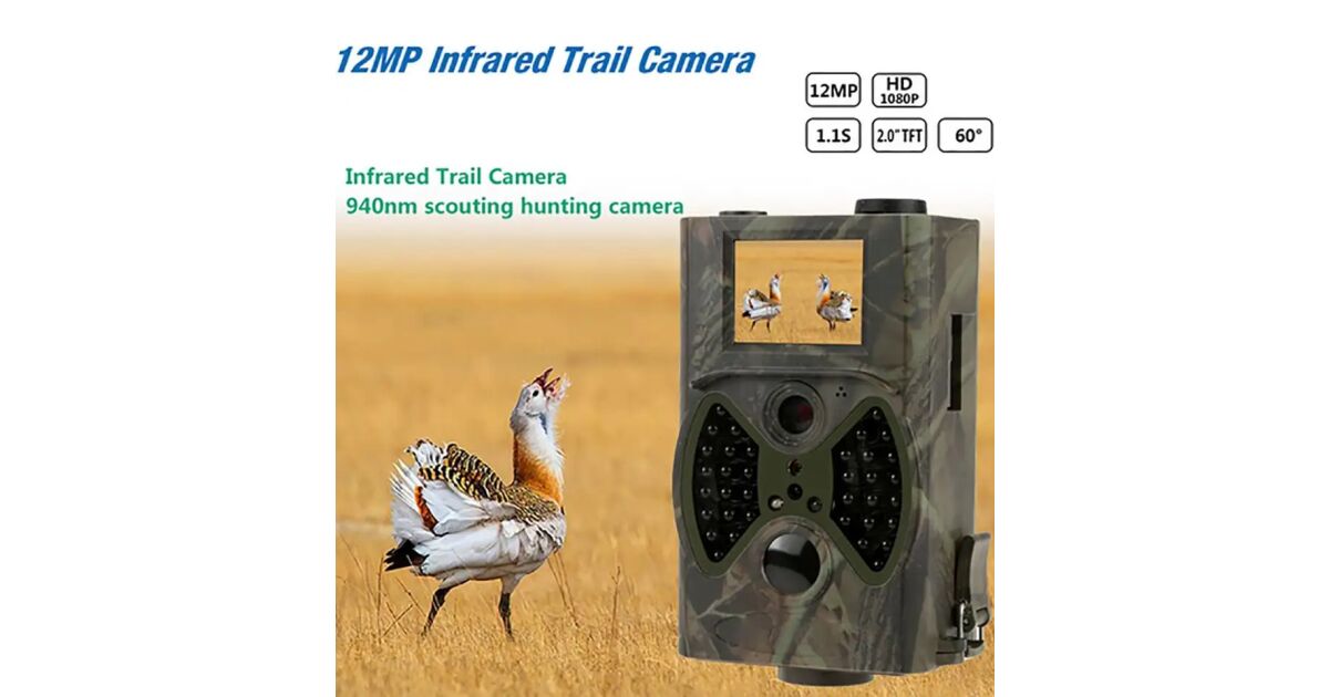 Cameră de vânătoare TSS-300M/G, Foto 12MP, Full HD, cu Stocare și ...