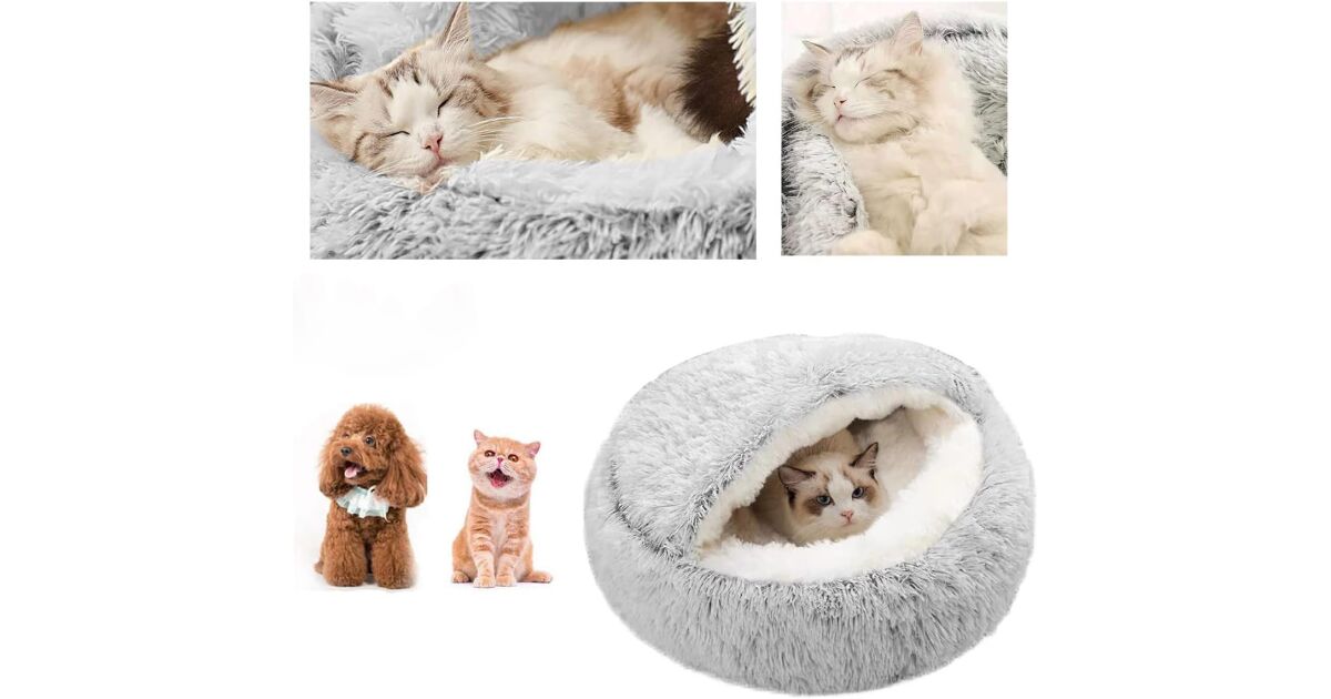 Patut pentru caini si pisici de talie mica tip cuib, Zola, 44 x 38 x 6 ...