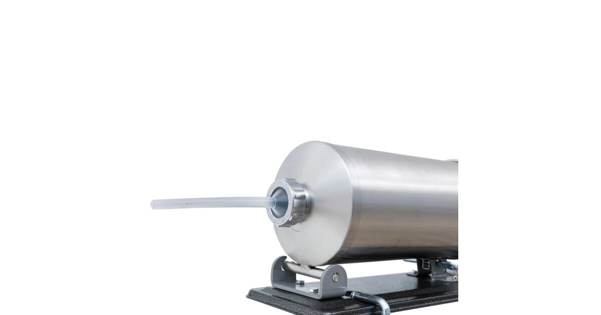 Aparat de umplut cârnați / Cârnățar orizontal, inox, 4 kg, 4 pâlnii ...