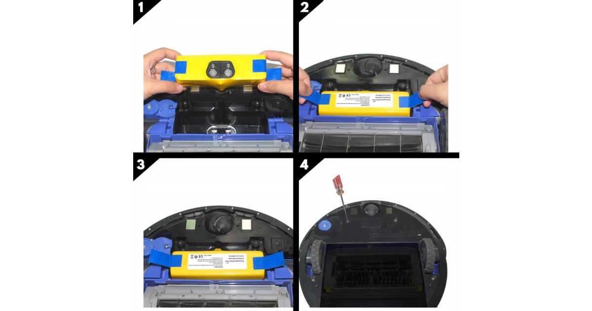 Újratölthető akkumulátor iRobot Roomba 500 600 700 800 900 sorozathoz ...
