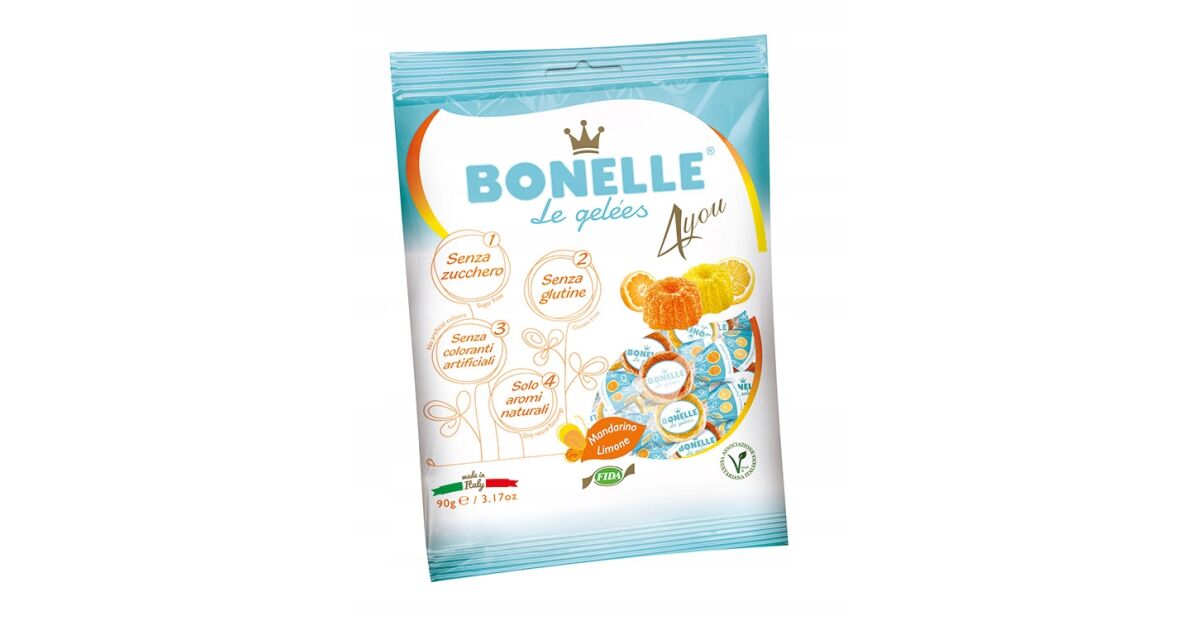 Bonelle vegán citromos-mandarinos zselé 90 g | Pepita.hu