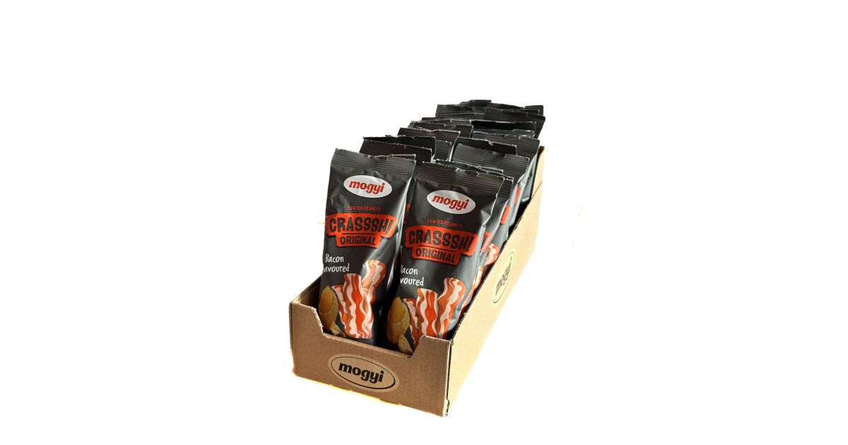 Crasssh Original - héjas földimogyoró szalonna ízzel 60g Mogyi | Pepita.hu
