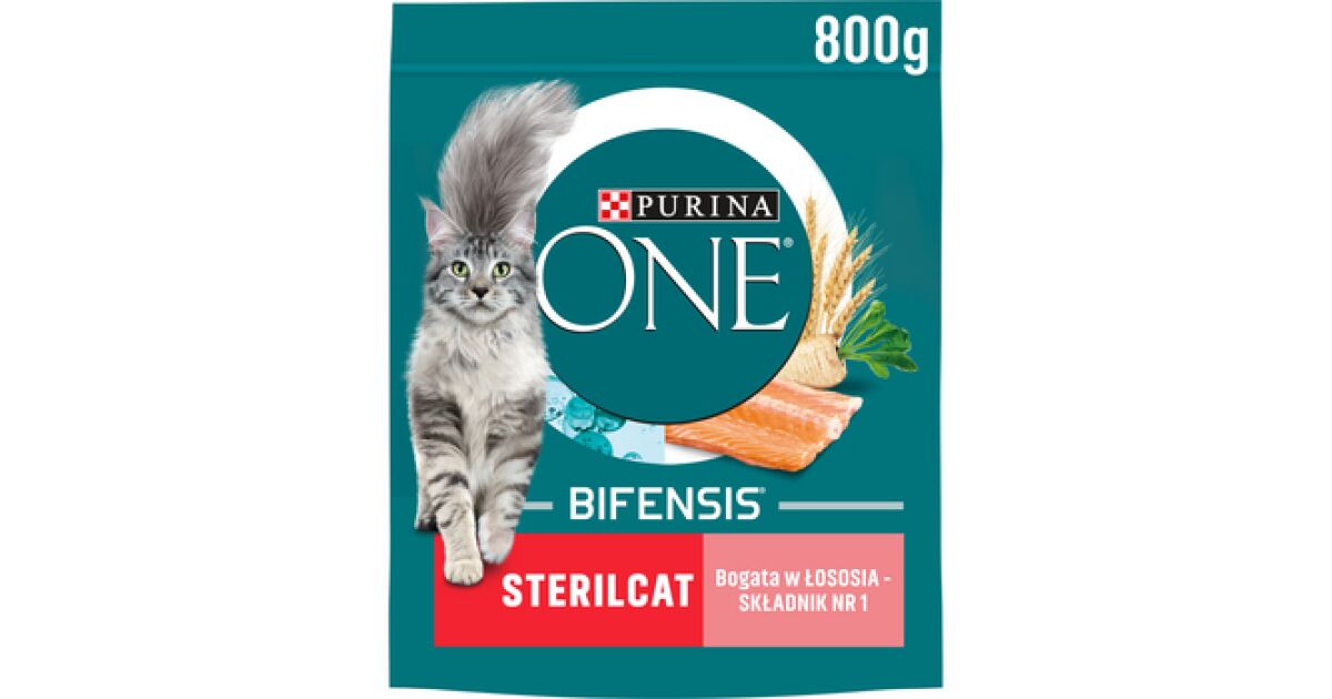 Vélemények: Purina ONE STERILCAT lazac és búza 800g | Pepita.hu