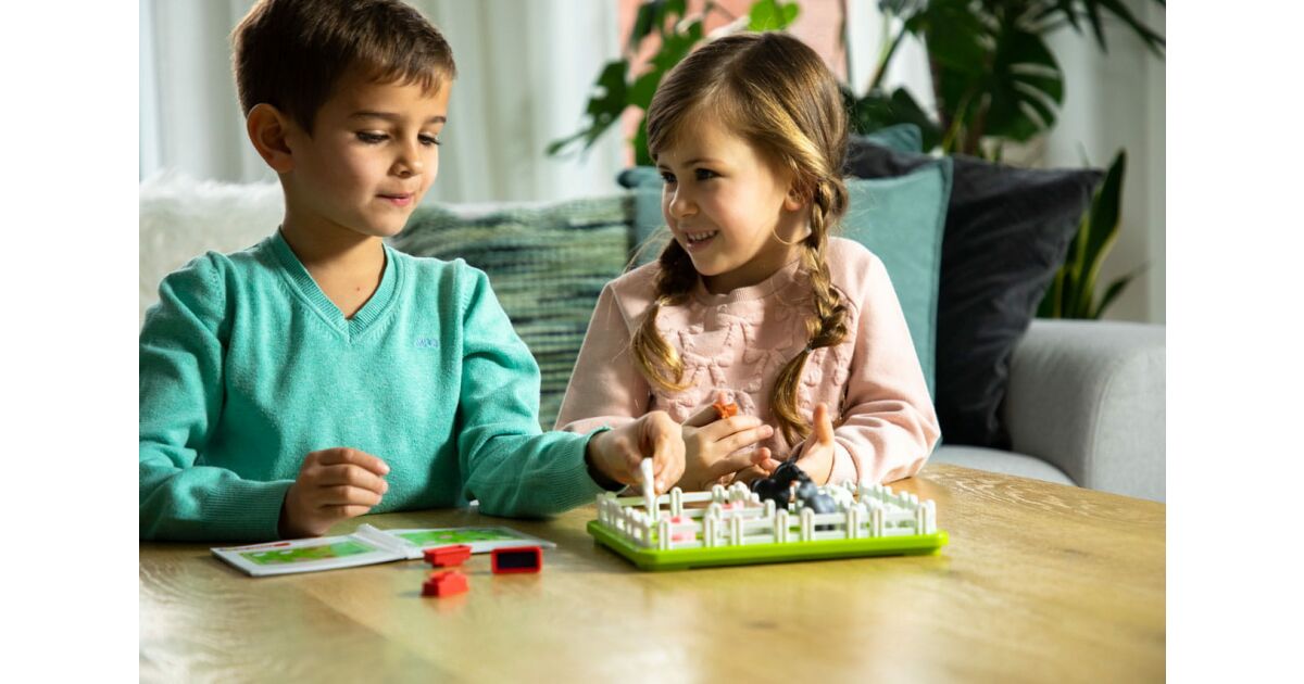 SMART FARMER kirakós játék SMART GAMES Állatok a vidéken | Pepita.hu