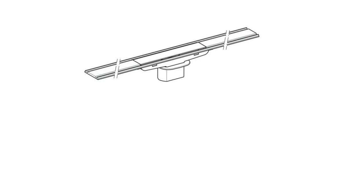 Geberit CleanLine60 lefolyófedél 30-130 cm króm rozsdamentes acél ...