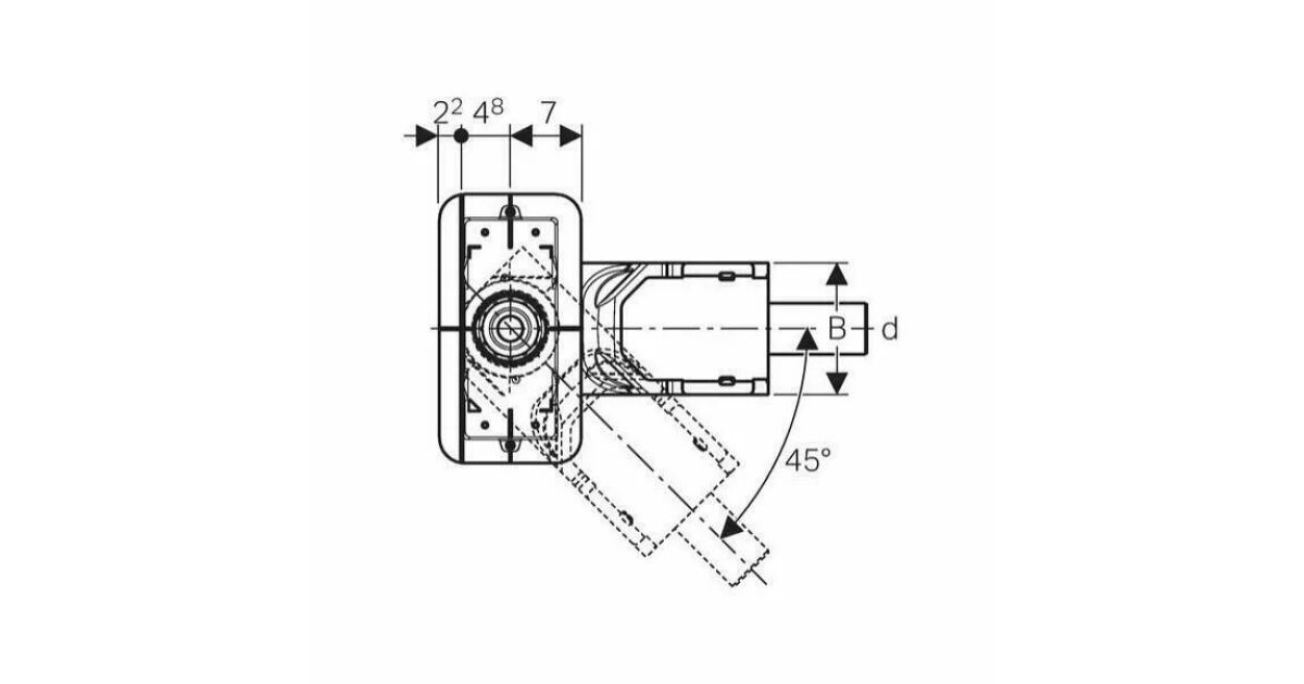 Geberit CleanLine zuhanylefolyó 90-200 mm | Pepita.hu