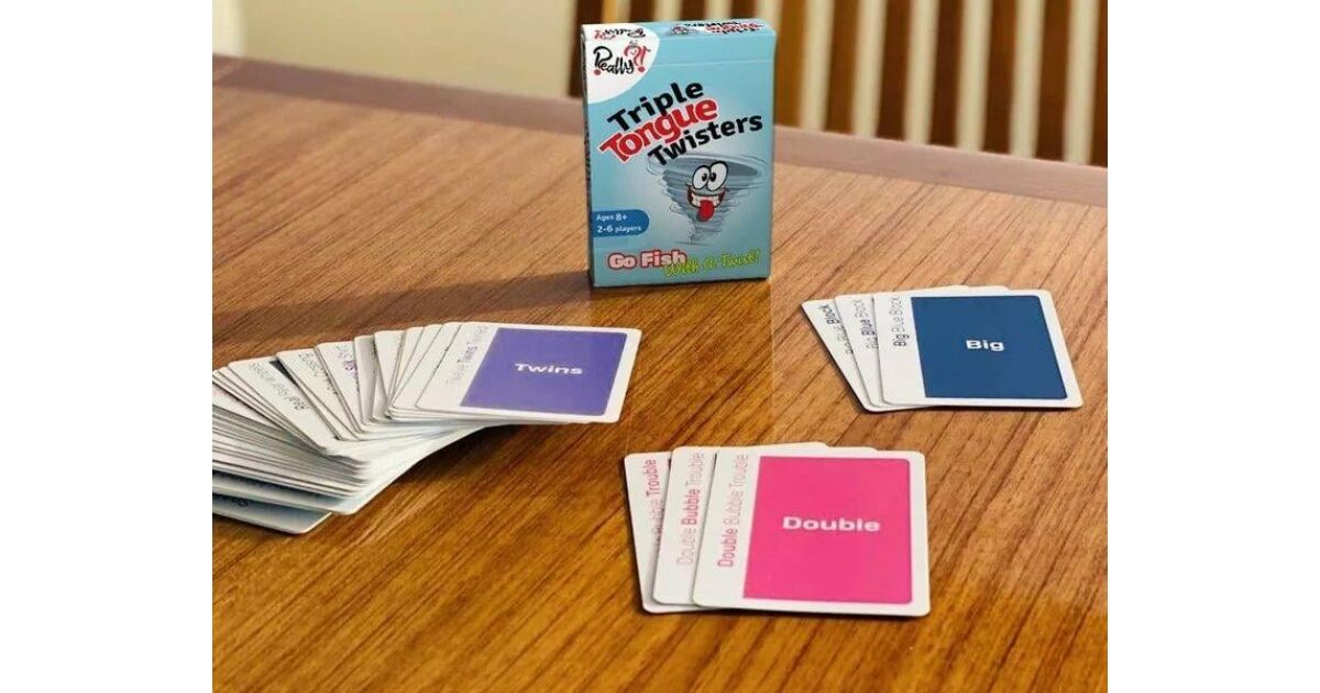 Triple Tongue Twisters: Go Fish with a Twist! | Pepita.com