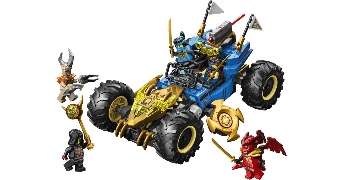 LEGO® NINJAGO® Mașina decapotabilă a lui Jay 71856 | Pepita.com