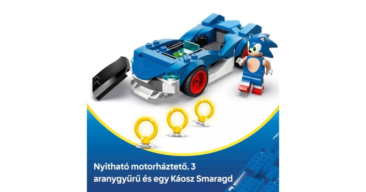 LEGO® Sonic the Hedgehog Sonic: Munja Speedster 77117 | Pepita.com