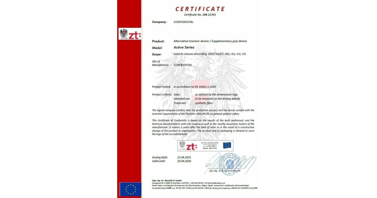 Lanturi auto textile, huse antiderapante 225/75 R16, DAC Active Series ...