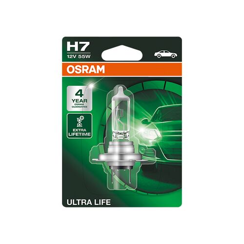 Osram Ultralife H7 55W PX26D 12V (64210ULT-01B) izzó | Pepita.hu