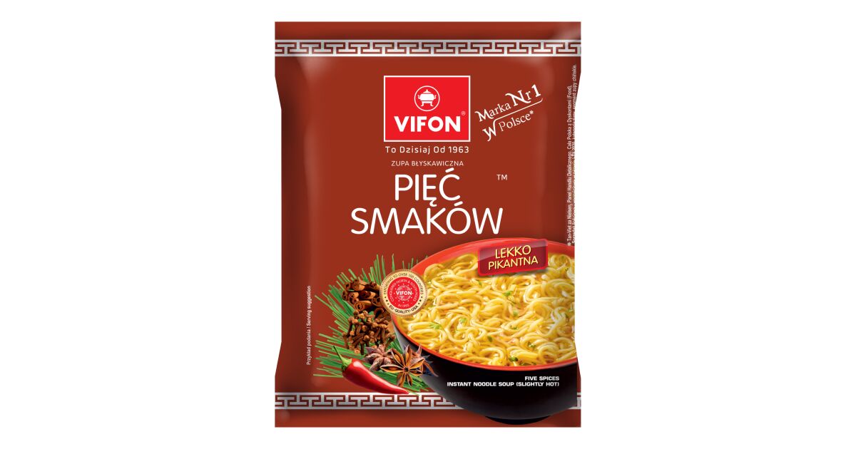 VIFON Öt Ízű Instant Leves 70 g | Pepita.hu