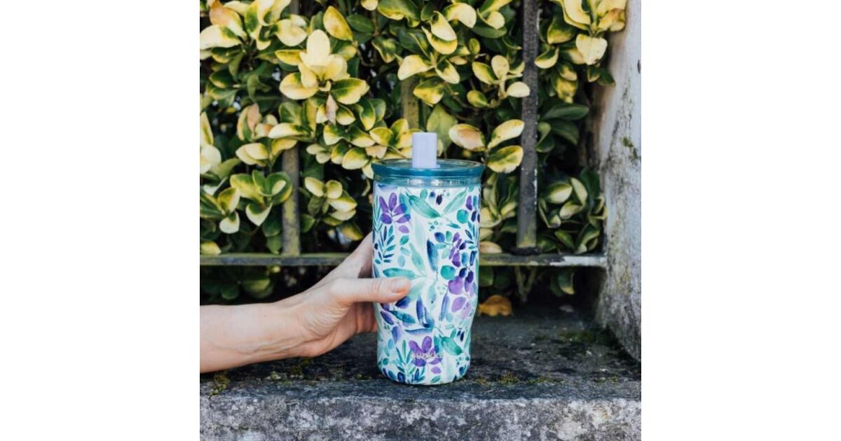 Quokka Mist - Rozsdamentes acél termosz bögre 720ml szívószállal ...