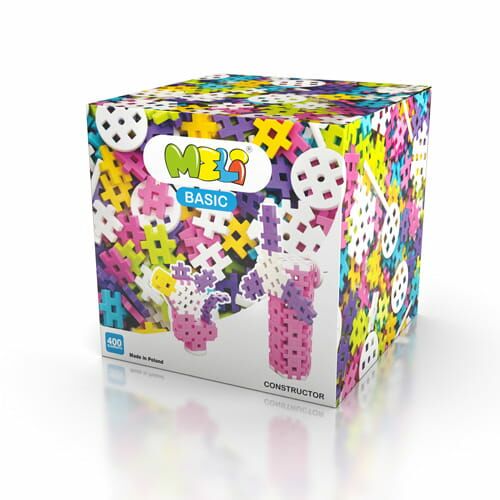 Meli Basic Constructor Pink 400 db-os készlet | Pepita.hu