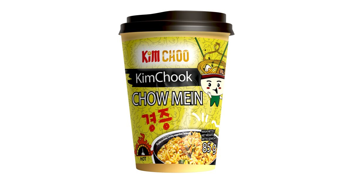 KIM CHOO CHOW MEIN - instant étel csirkés tésztával 85g (csípős ...