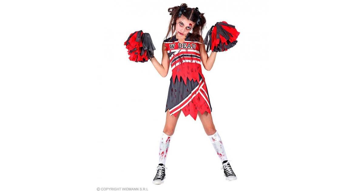 Zombie pomponlány lány jelmez 116-os méretben | Pepita.hu