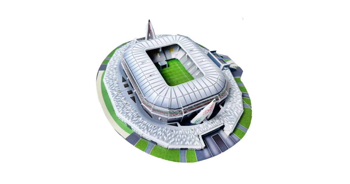 Mini futballstadion - ALLIANZ - Juventus FC - Torino 3D kirakó 24 ...