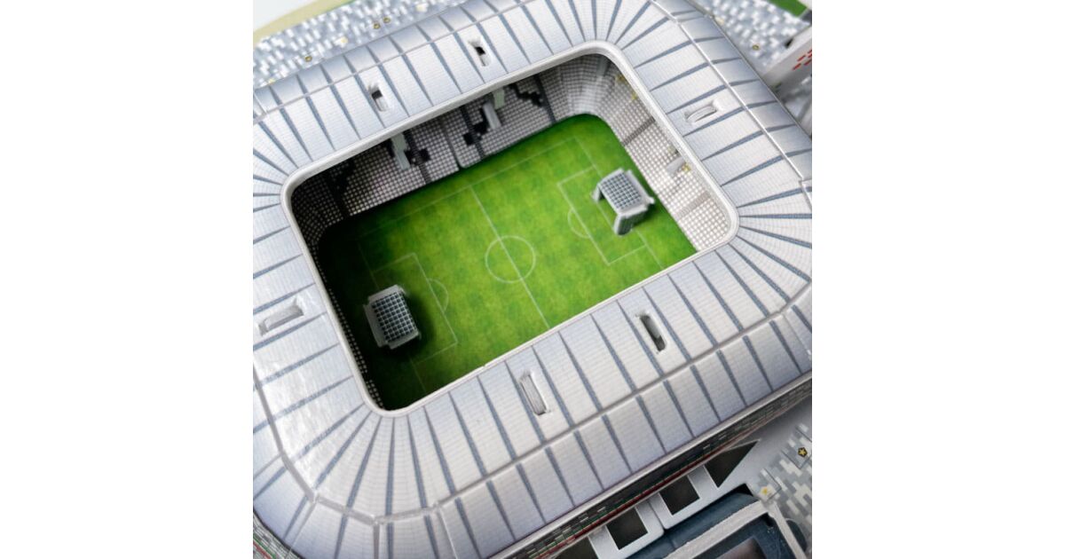 Mini futballstadion - ALLIANZ - Juventus FC - Torino 3D kirakó 24 ...