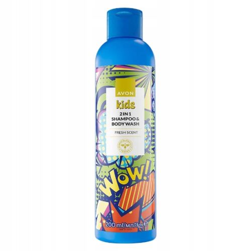 AVON Kids 2in1 sampon és tusfürdő Fresh 200 ml | Pepita.hu