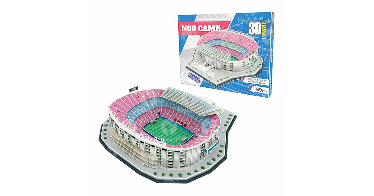 Vélemények: Futballstadion makett - Camp Nou - FC Barcelona - 3D puzzle ...