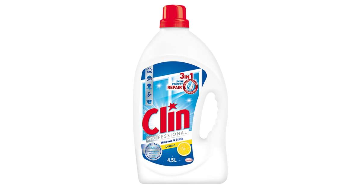 Clin 3in1 Lemon Professional Ablaktisztító 4500ml | Pepita.hu