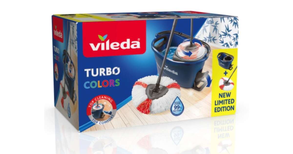 Vileda Turbo-Mopp-Set #dunkelblau | Pepita.com