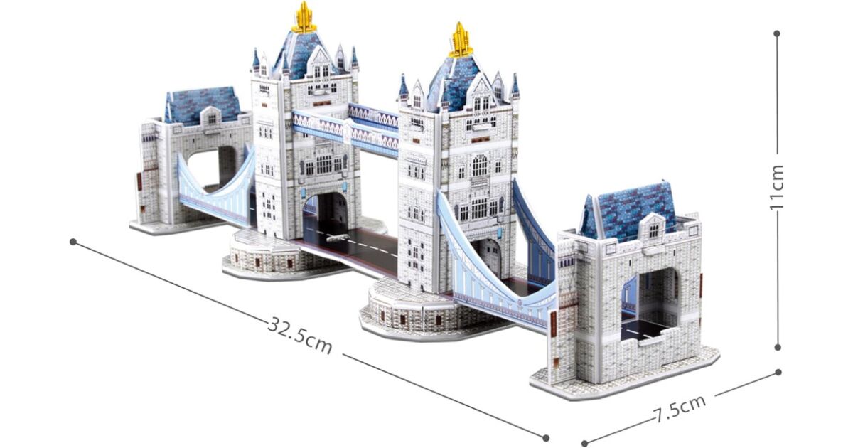 CubicFun Tower Bridge 3D Puzzle S3010 | Pepita.hu