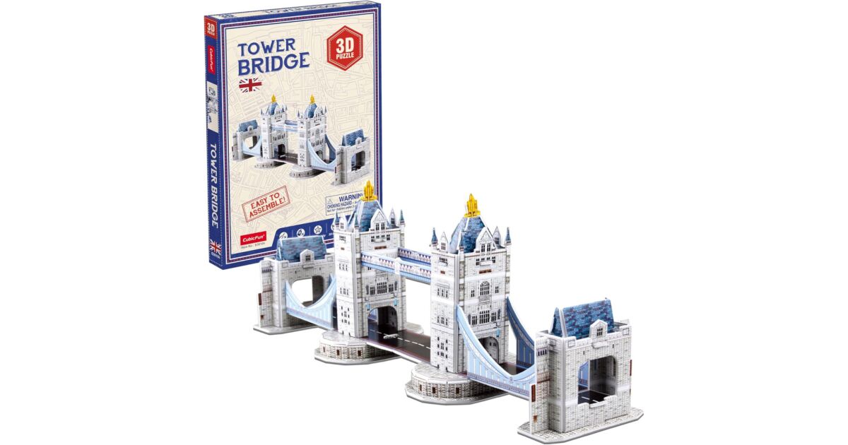 CubicFun Tower Bridge 3D Puzzle S3010 | Pepita.hu