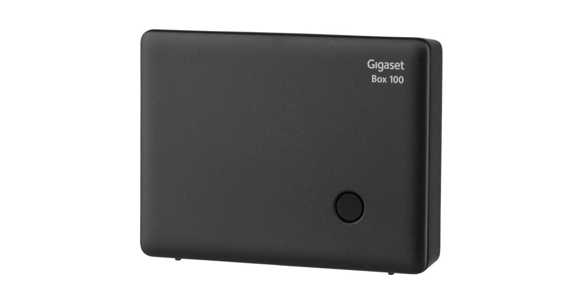 Gigaset Box 100 DECT VoIP Bázisállomás - Fekete | Pepita.hu